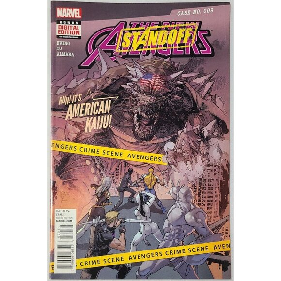 Marvel | Art | New Avengers 9 Marvel Comics 26 Fn Standoff Tie In 1st ...